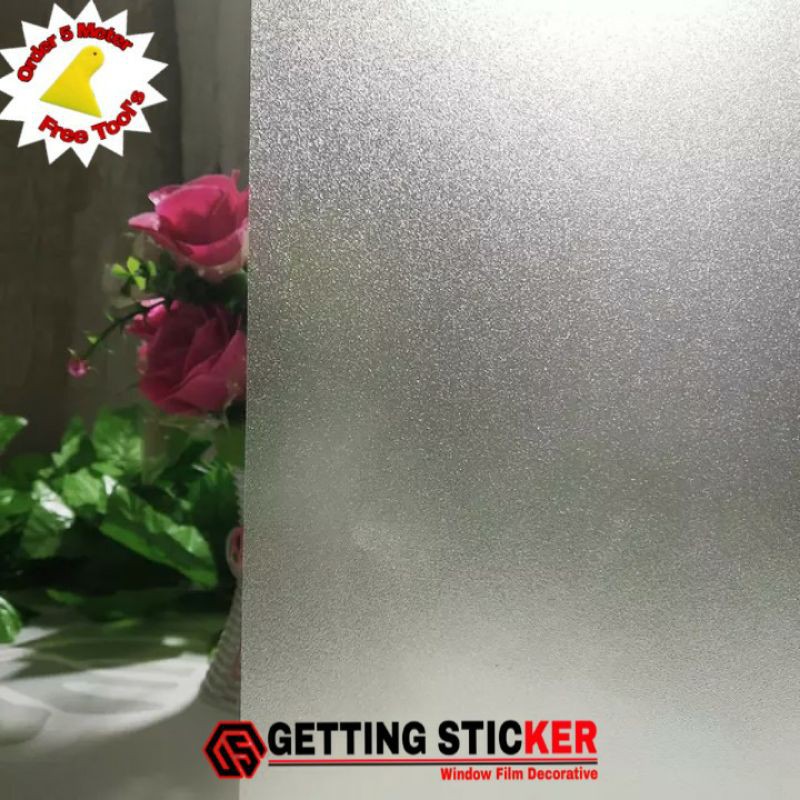Plain Opaque Sandblast House Window Glass Sticker | Shopee Philippines