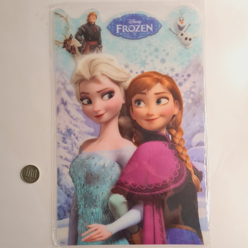 Disney Frozen Anna Elsa Die Cut A4 Size Desk Pad Shitajiki Anime ...