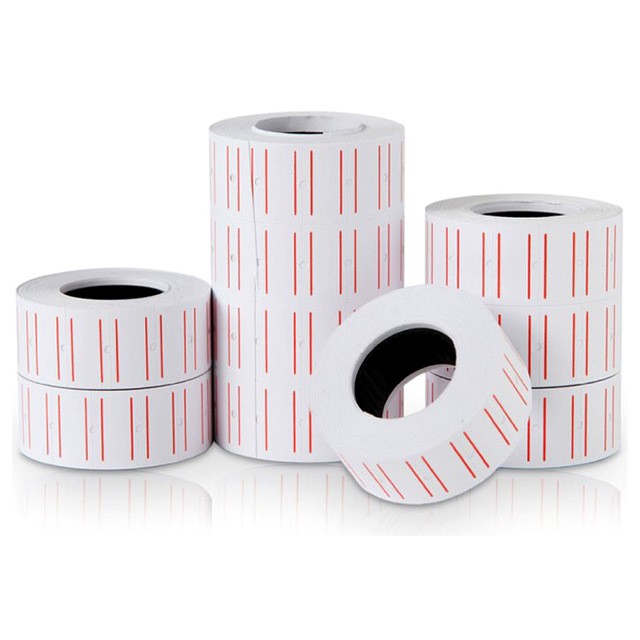 1tube 10 rolls High Quality White and Neon Colored Price Tag Sticker ...