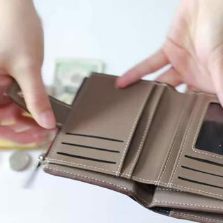 Mumu M110 Men's Quality Leather Card Holder Wallet Texture Coin Purses ...