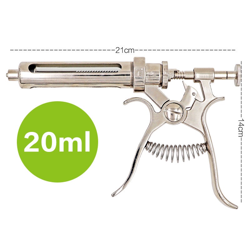 Semi-automatic Continuous Syringe Adjustable Metal Syringe for ...