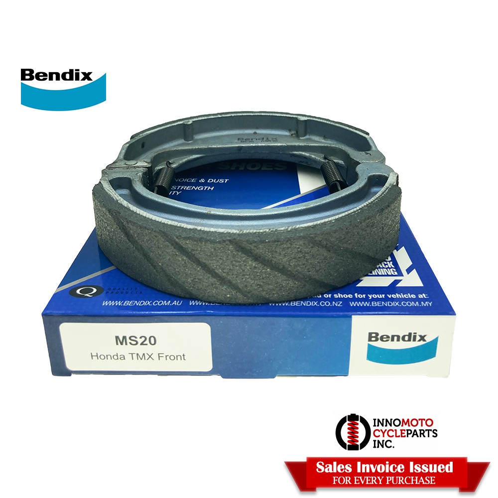 MS20 Bendix Brake Shoe for TMX (FRONT) 6450-KBG-MO | Shopee Philippines