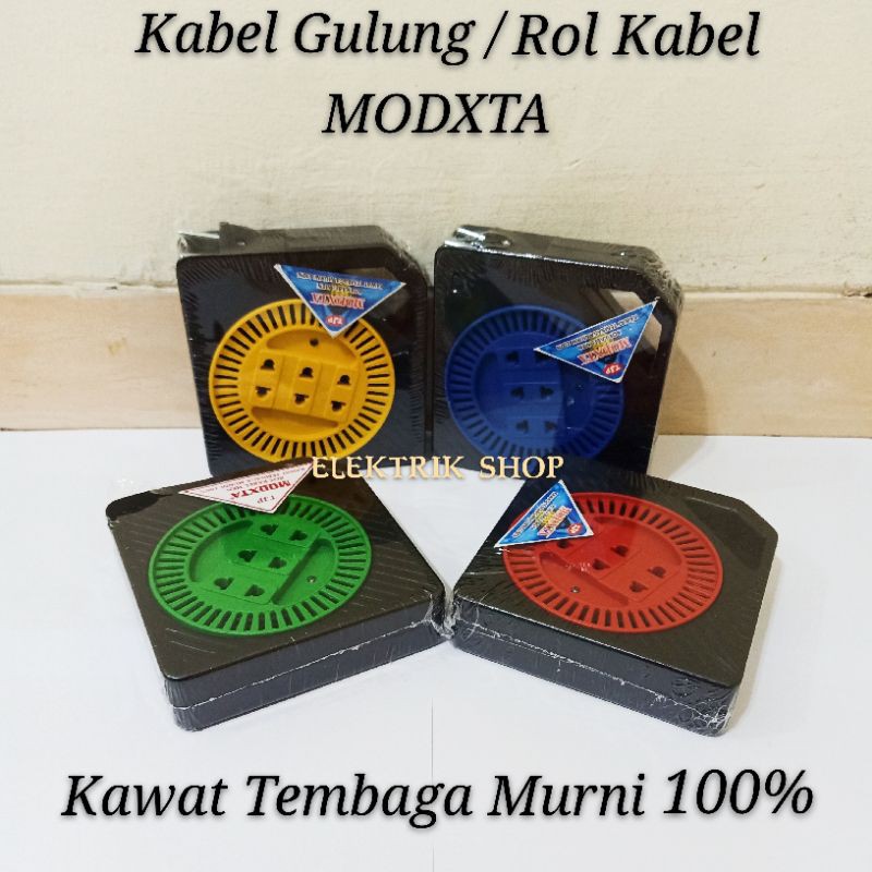 Cable ROLL/ROLL/MODXTA Cable ROLL/Pure Copper Cable Socket | Shopee ...