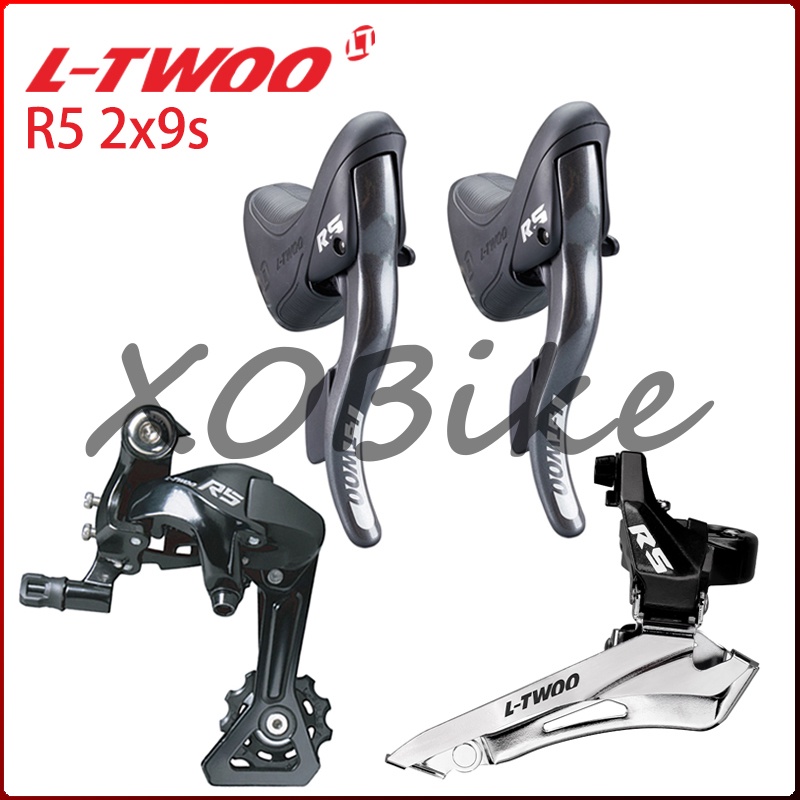 LTWOO R5 2x9 Speed 18speed Road Bike Shifter Rear Derailleurs Front ...