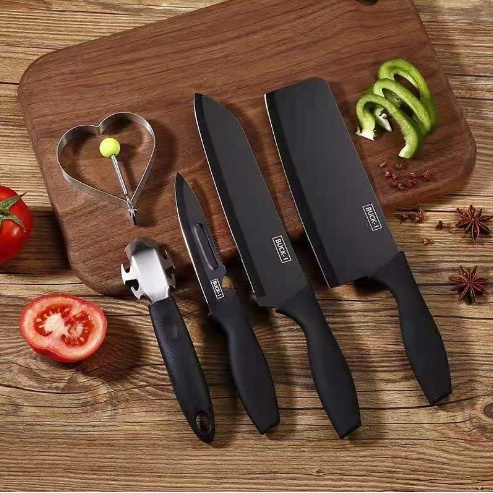 BUCK-1 5pcs kitchen gife set knife stainless steel kitchen knives ...