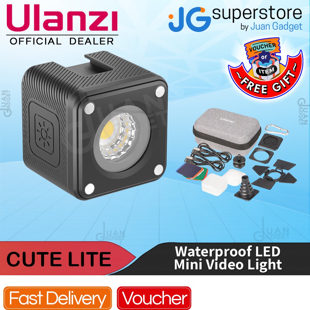 [CLEARANCE] Ulanzi L2 Cute Lite Waterproof Underwater LED Mini Video ...