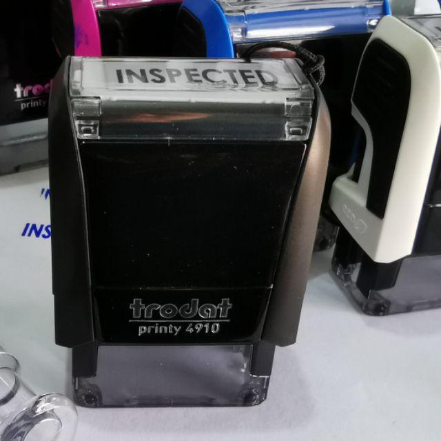 Trodat 4910 Self Inking Stamp Free layout | Shopee Philippines