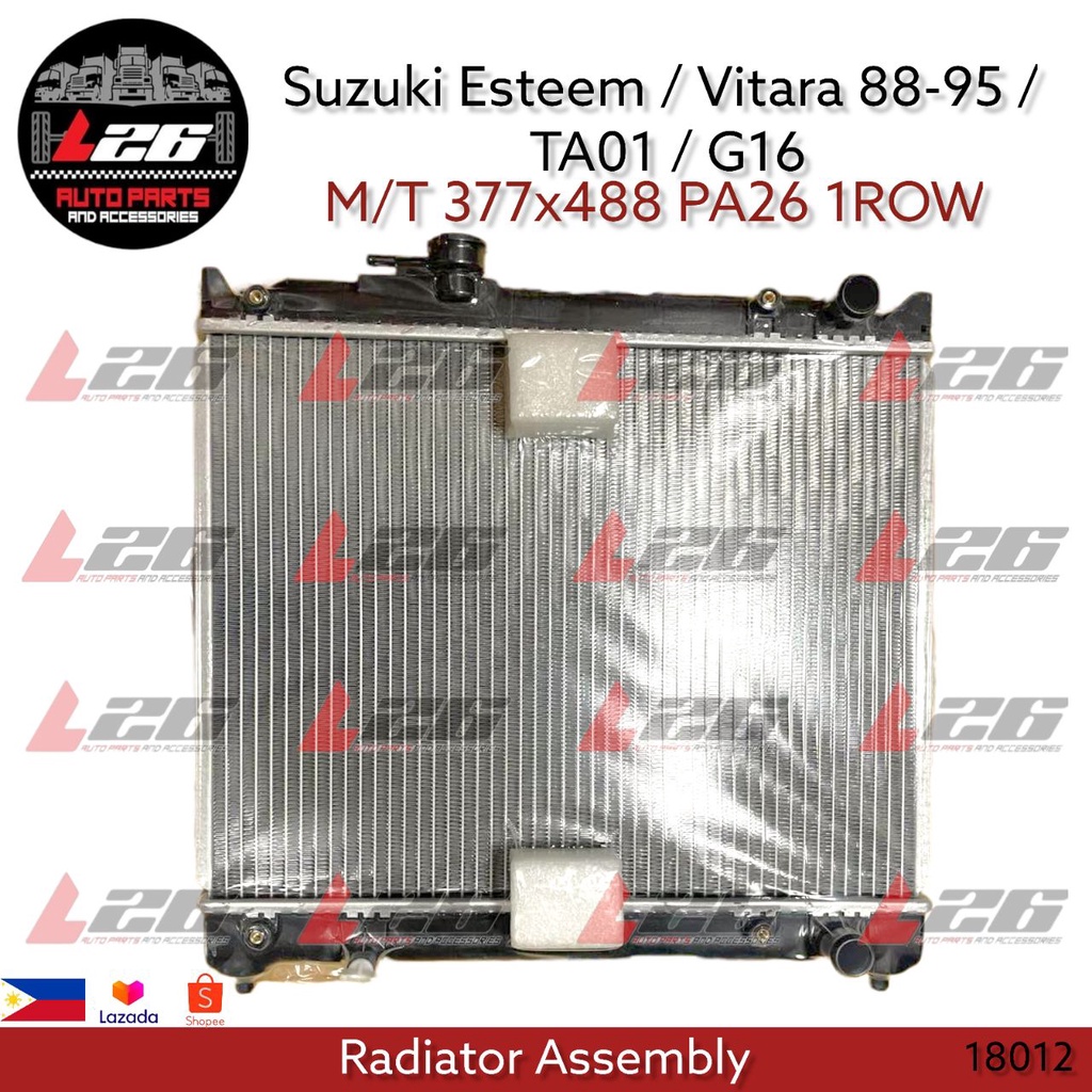 18012 Suzuki Esteem / Vitara 88-95 / TA01/ G16 MT 377X488 PA26 1ROWS ...