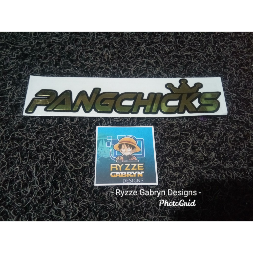 Pangchicks Cutout Sticker | Shopee Philippines