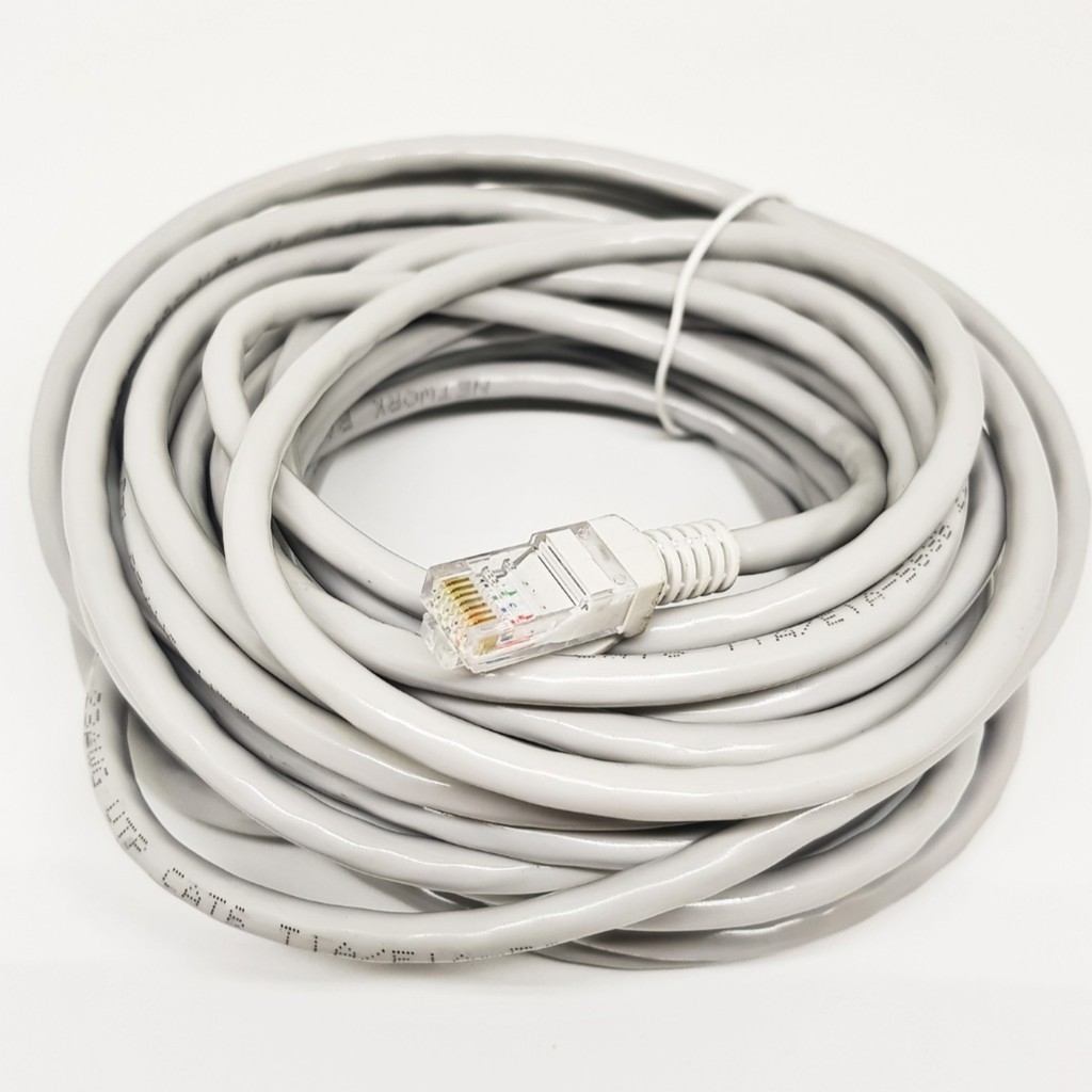 15m CAT 6m LAN Cable/UTP Cable 15 Meters CAT 6 Factory | Shopee Philippines