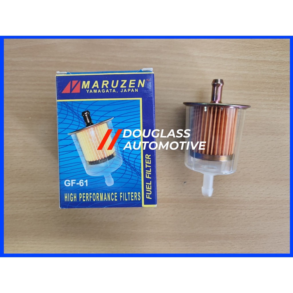 Maruzen GF-61 Fuel Filter Straight Type Transparent Plastic | Shopee ...