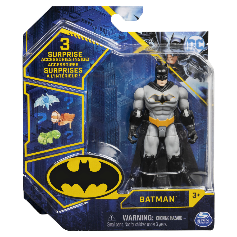 DC Batman 4-Inch Mini Action Figure - Batman | Shopee Philippines