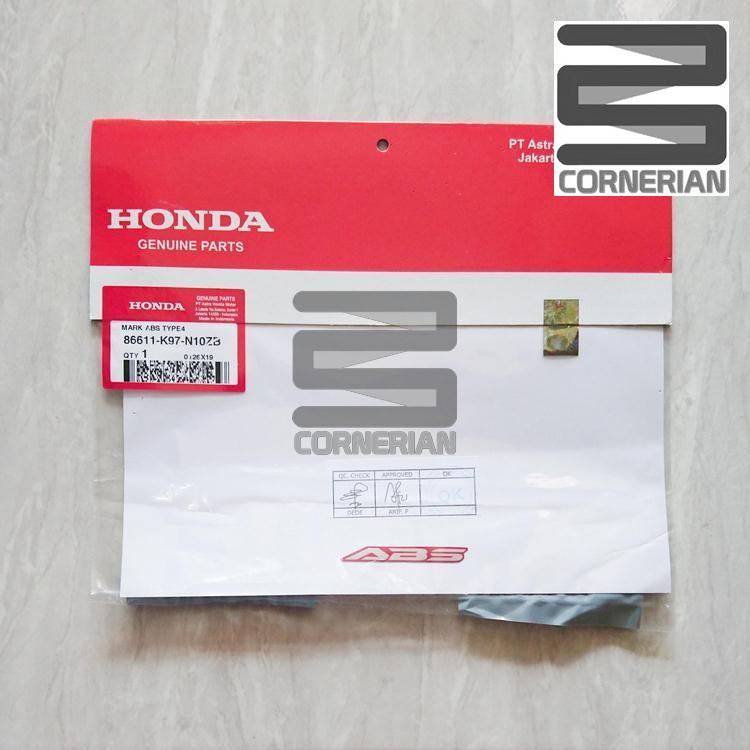 Cornerian] Honda Motor Mark ABS Sticker Original Sticker Ori Front ...