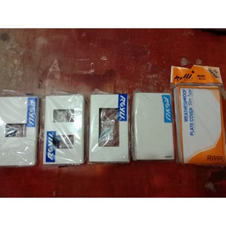 ROYU (WIDE SERIES plates) 1 gang/ 2 gang/ 3 gang/ blank/ weatherproof ...