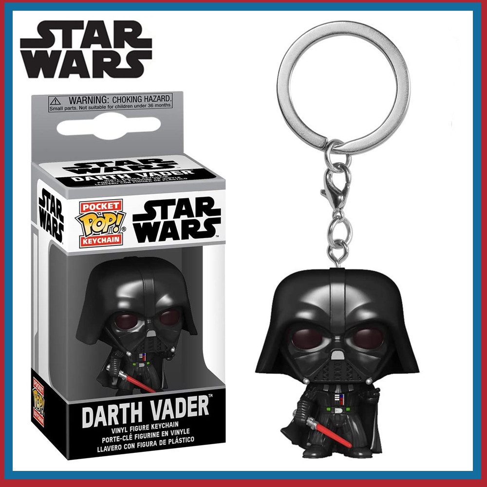 【12-hour Shipping】Funko Pop! Keychain: Star Wars - Darth Vader, 2 ...