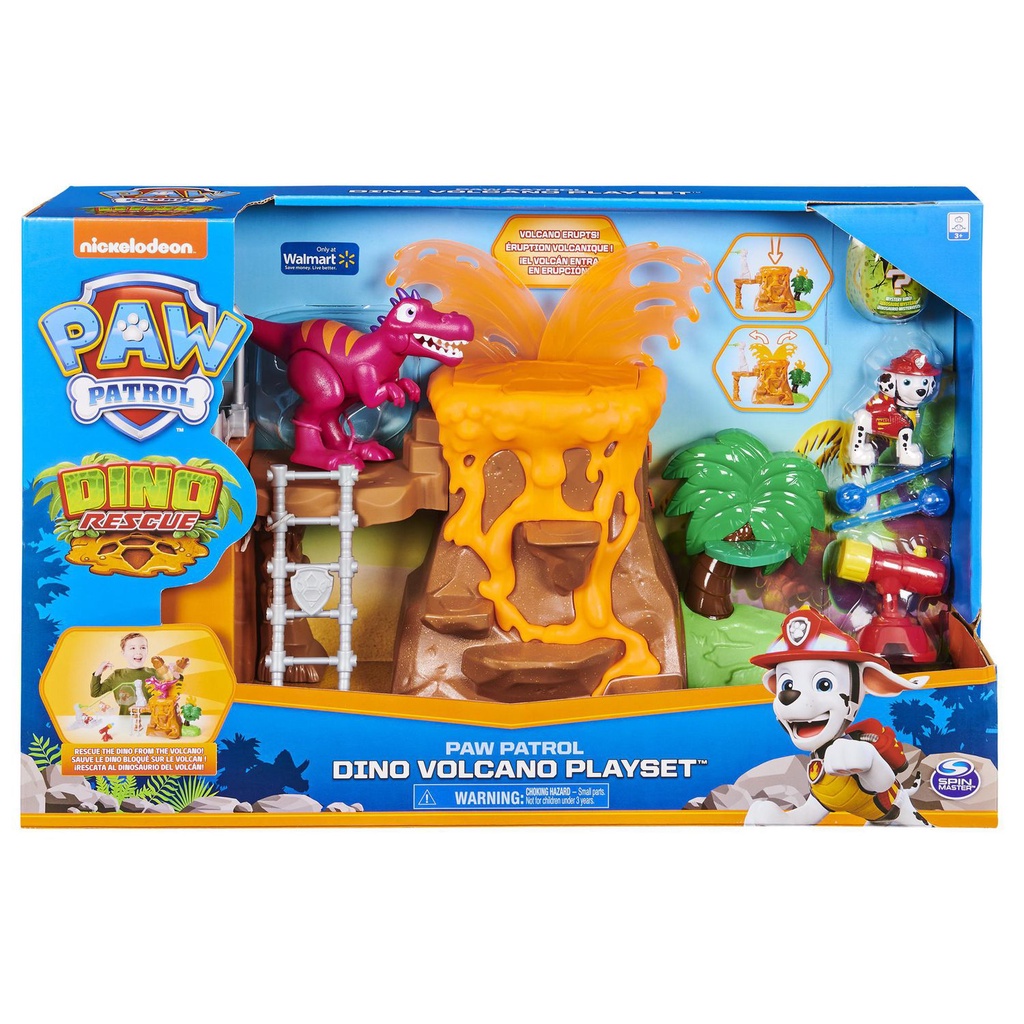 ORIGINAL and BRAND NEW - PAW Patrol Dino Rescue Volcano Playset with ...
