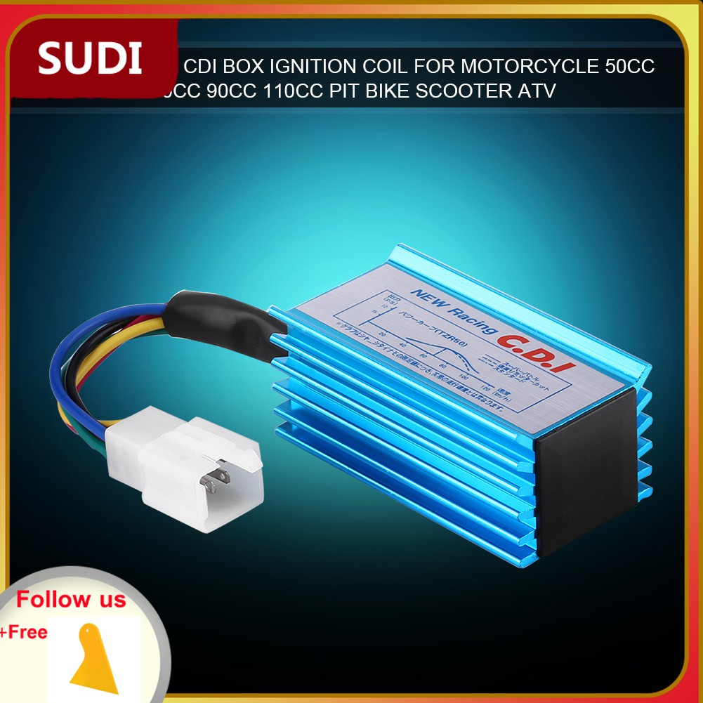 Quality Racing CDI 5 pin + Ignition Coil 50cc 70cc 90cc | Shopee ...