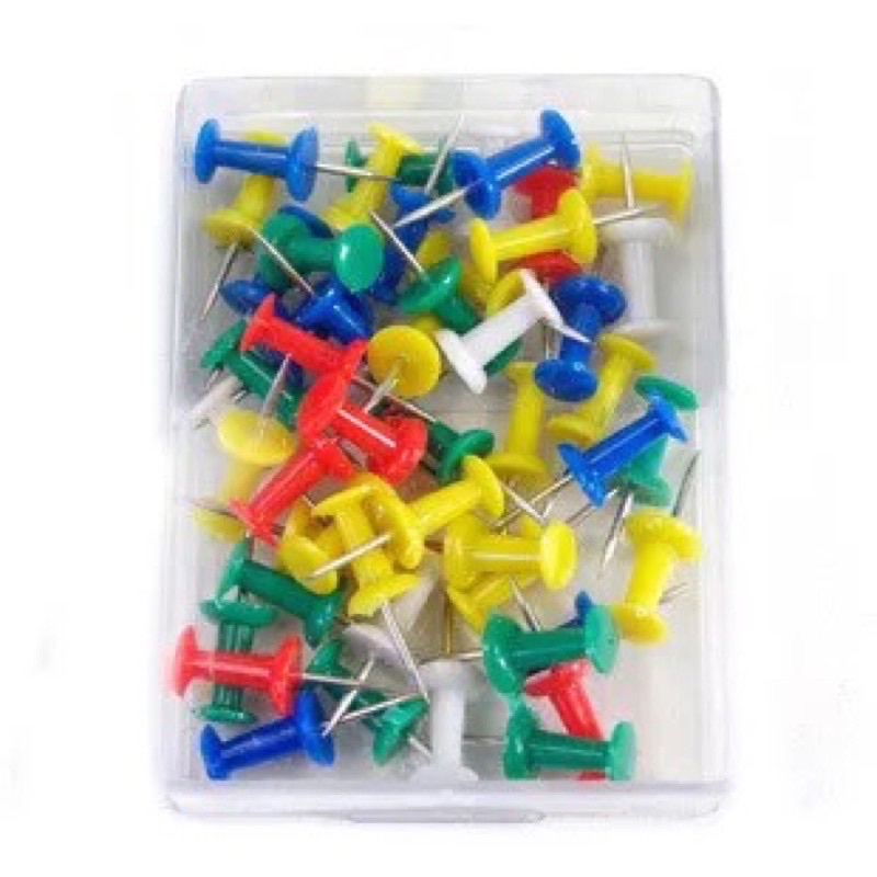 push pin in box office supplies(40pcs/box) | Shopee Philippines