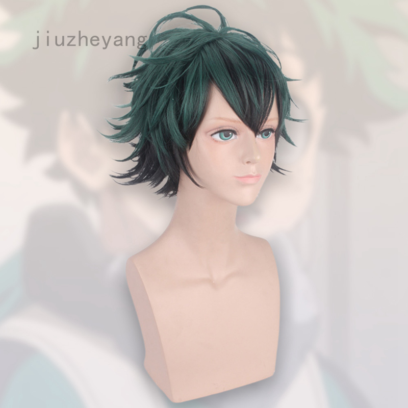 Jiuzheyang Cosplay wig anime my hero academia Deku izuku midoriya green ...