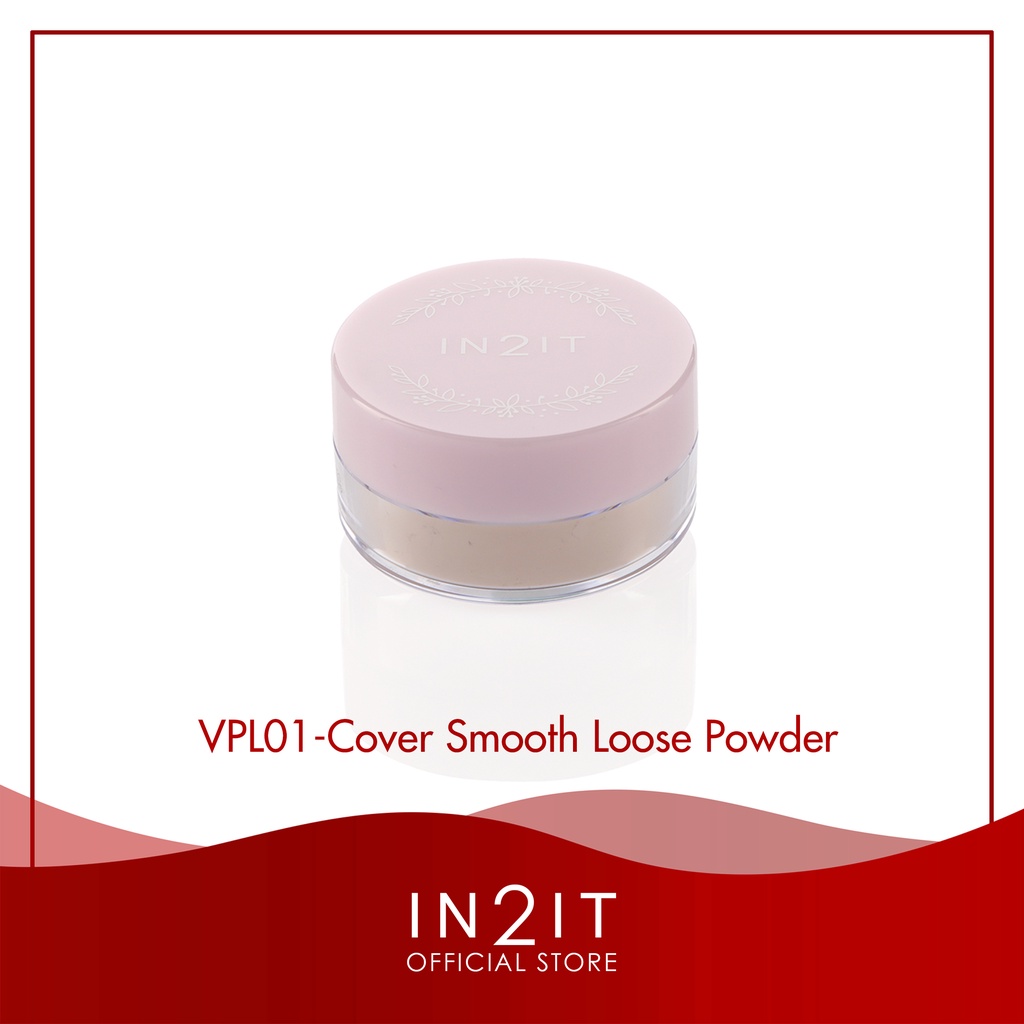 IN2IT Cover Smooth Loose Powder Make-up Flawless Finish Perfect for All ...