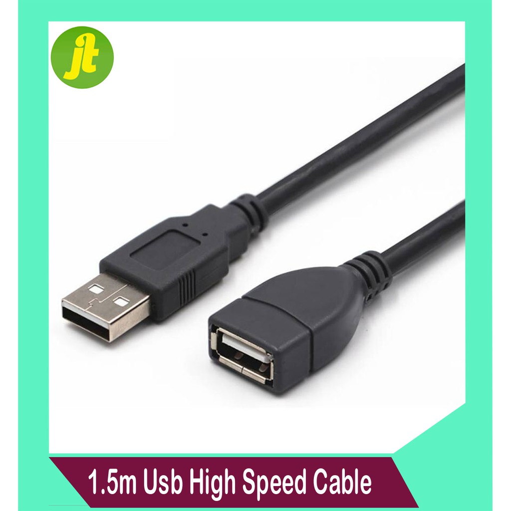 1.5m USB Extension Cable USB Device Extension Cable for Keyboard Mouse ...