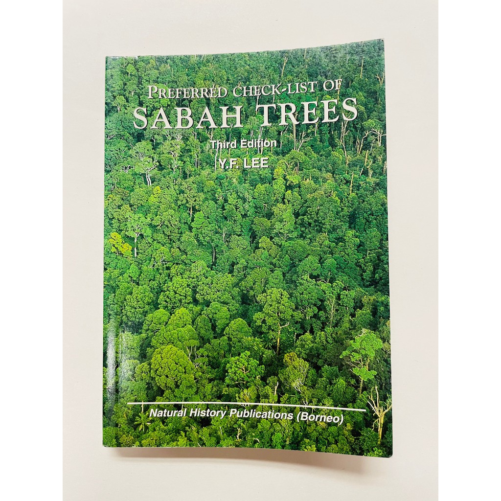 Book - Preferred Check-list of Sabah Trees (3rd Edition) | Shopee ...