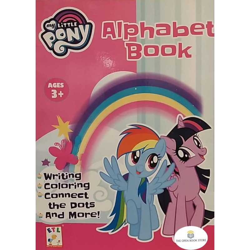 MY LITTLE PONY: ALPHABET BOOK | Shopee Philippines