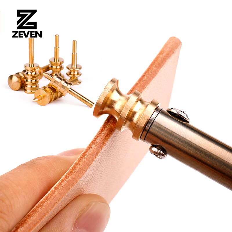 Leather Tool Electric Heating Crimping Device Brass Edge Sealing Device ...