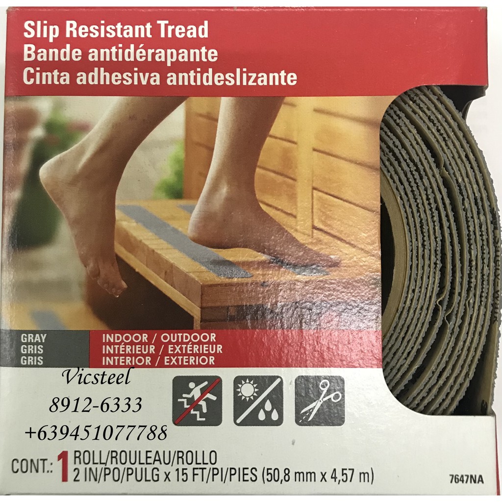 3M Safety Walk / Sip Resistant Tread in Black and Gray per roll (2 ...