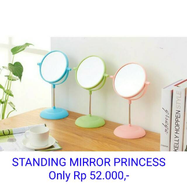 Standing Mirror Princess Mirror Standing | Shopee Philippines