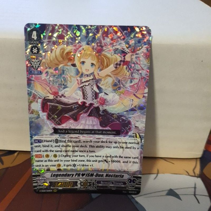 LEGENDARY PRISM-DUO, NECTARIA RRR VSS08 CARDFIGHT VANGUARD ENGLISH | Shopee Philippines