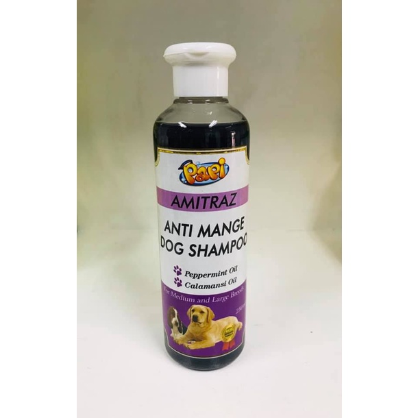 PAPI Amitraz Shampoo for Dog 250mL & 525ML . | Shopee Philippines