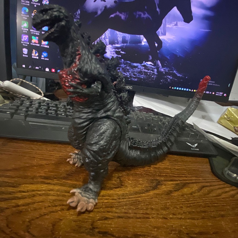 17cm Shin Godzilla Movie Version Action Figure Model Gojira Figma ...