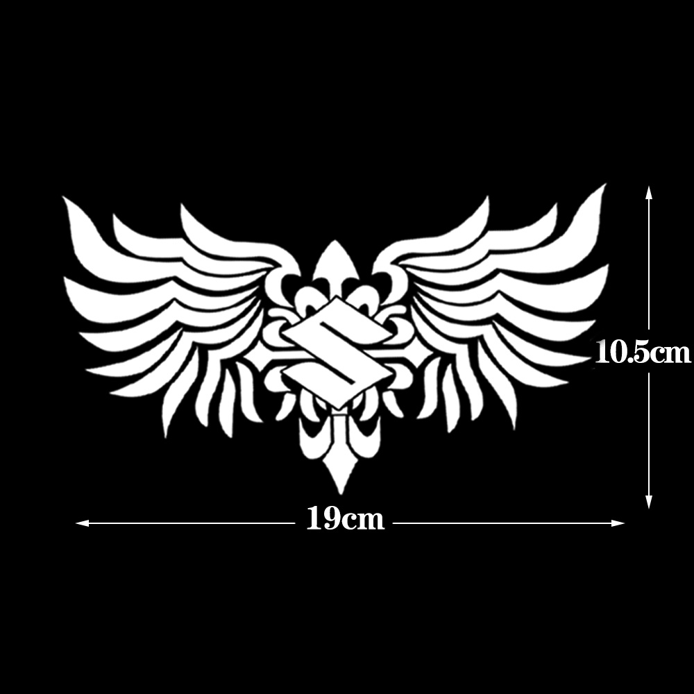 Suzuki Reflective Decals Stickers for Motorcycle Wings Logo Decal Smash ...