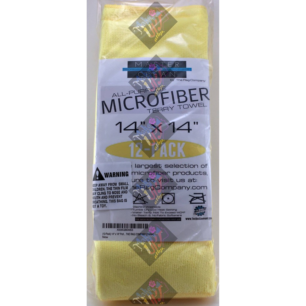 The Rag Company All-Purpose Microfiber Terry Towel | Shopee Philippines