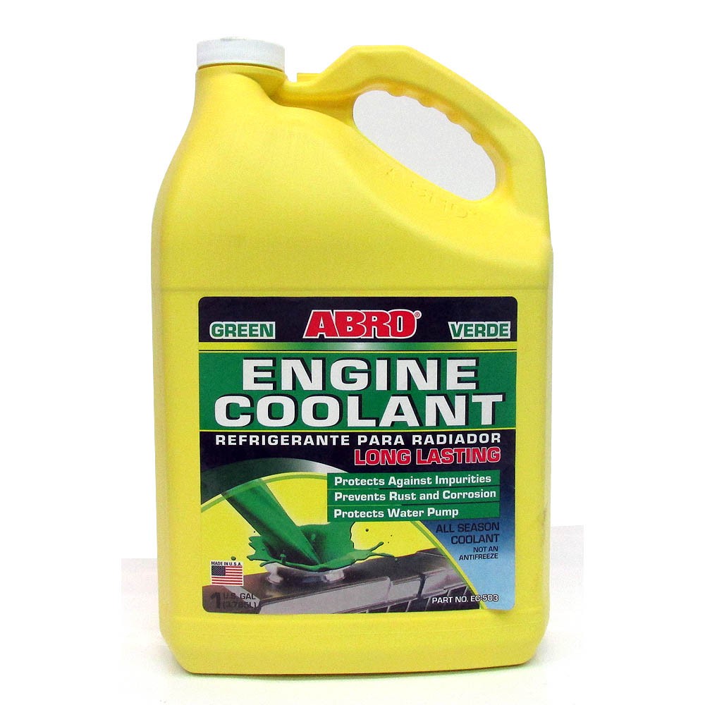 Abro Engine Coolant Green All Season One Gallon | Shopee Philippines