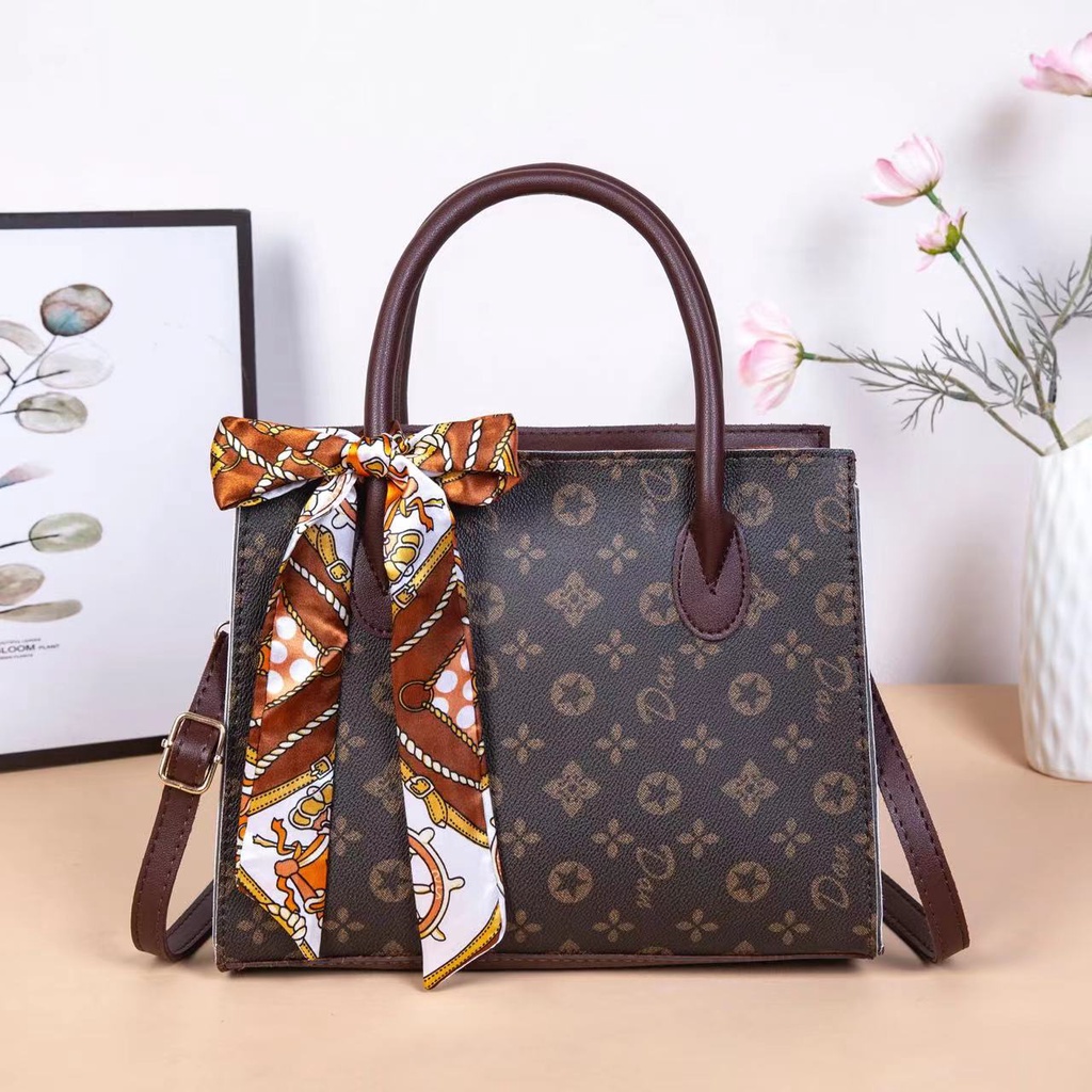 WSAR Dan Dan Fashion Leather Sling Bag | Shopee Philippines