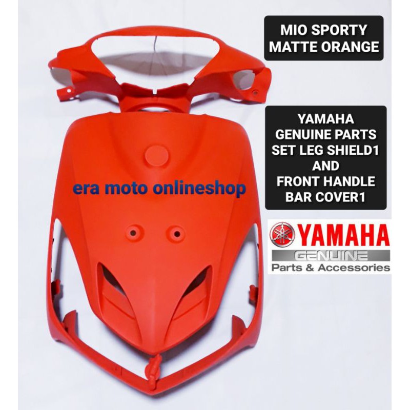 Mio Sporty Set Fairings Matte Orange Yamaha Genuine | Shopee Philippines