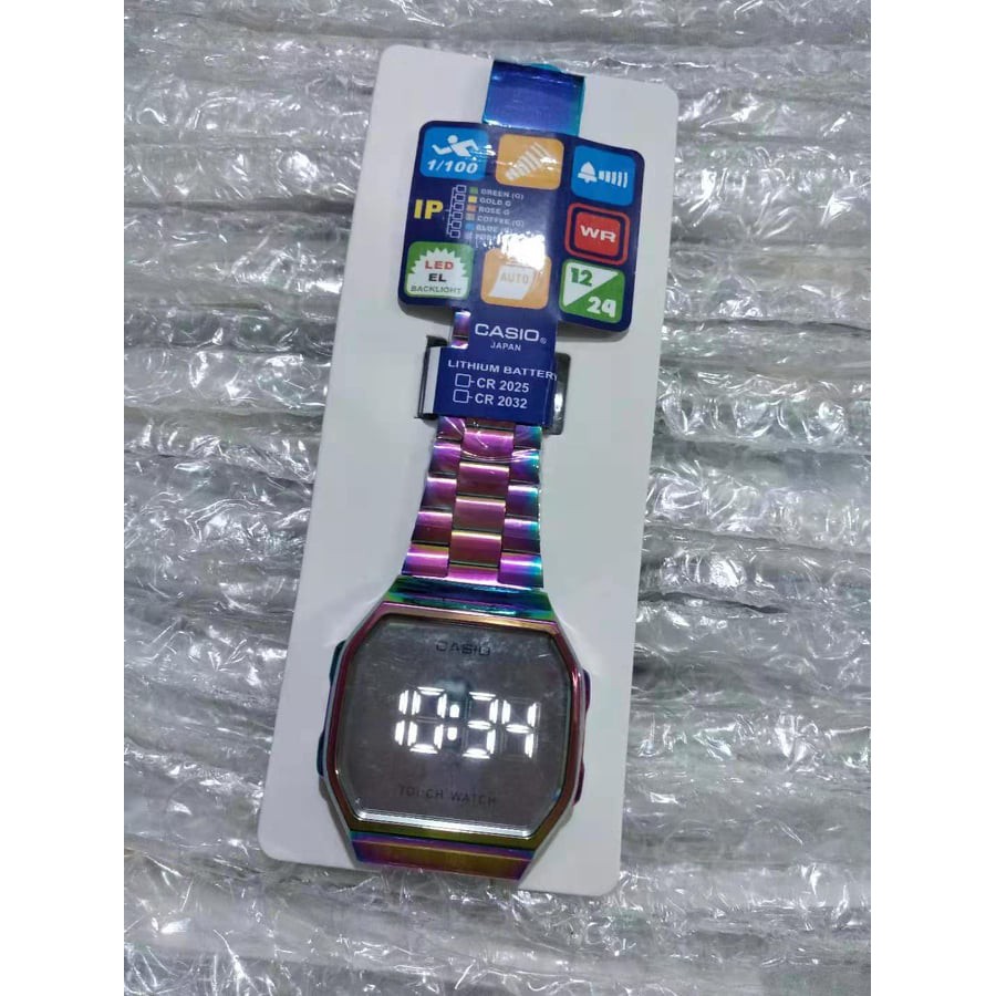 CASIO Touch screen casio vintage waterproof watch unisex(Watch Only ...