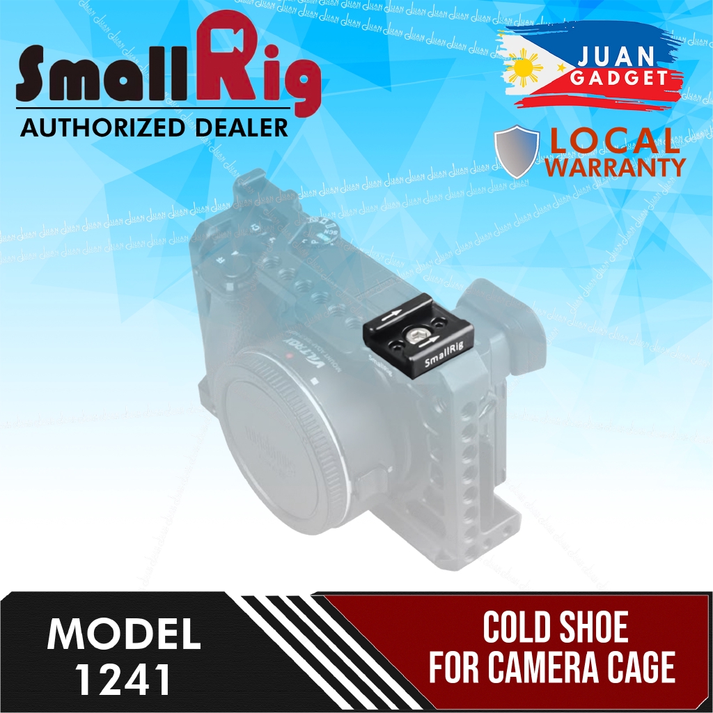 Smallrig Cold Shoe for Camera Cage Model 1241 | Shopee Philippines