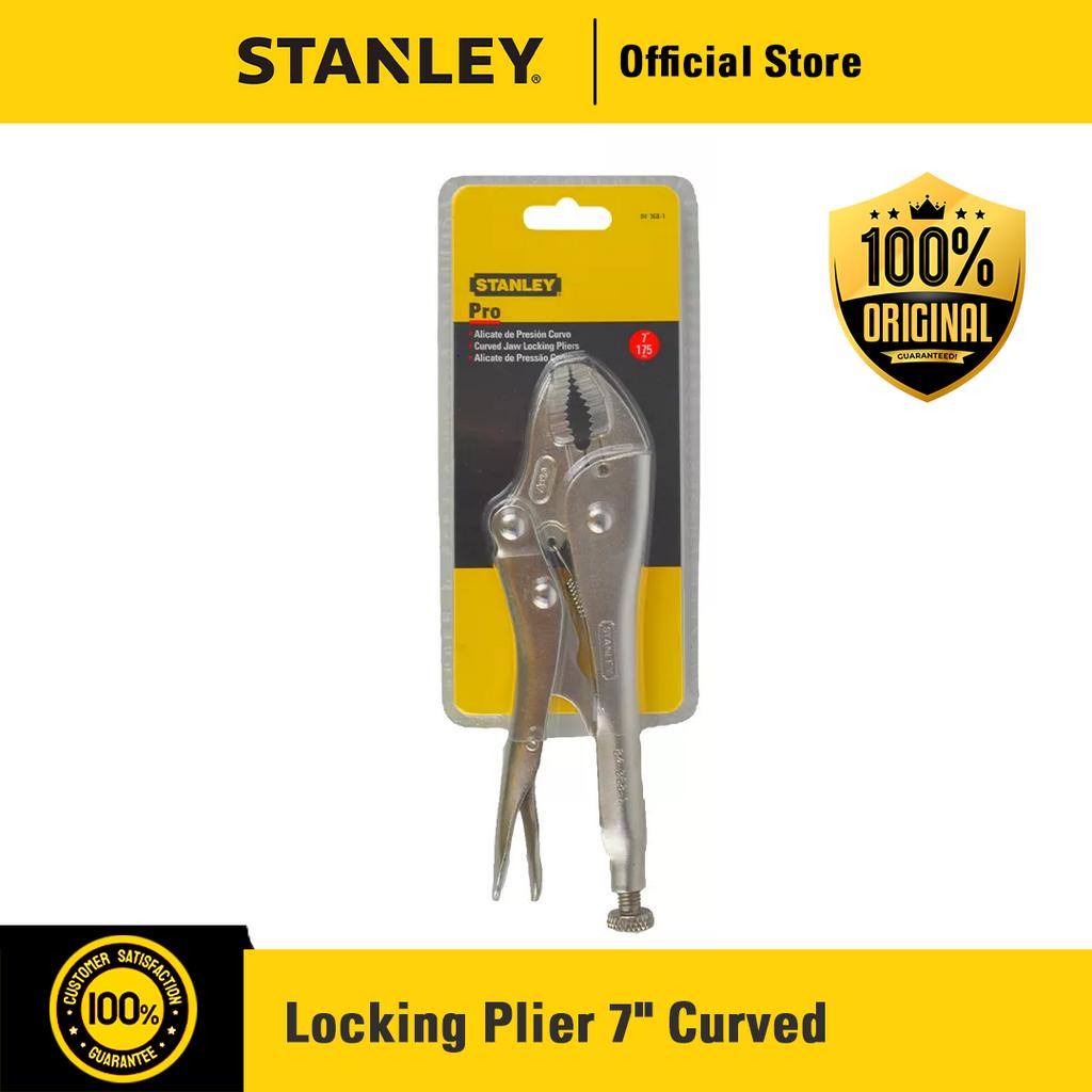 Stanley 84-368-1-23 Locking Plier 7" Curved | Shopee Philippines