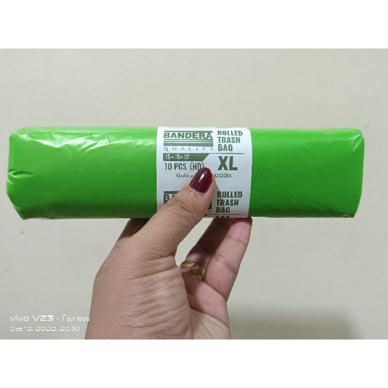 Green Garbage Bag XL 10 pcs | Shopee Philippines