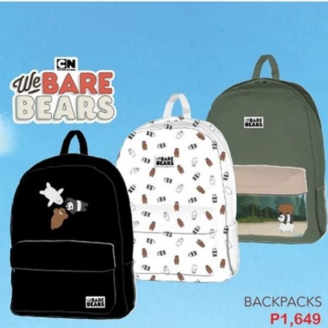 World Balance x We Bare Bears Backpack | Shopee Philippines