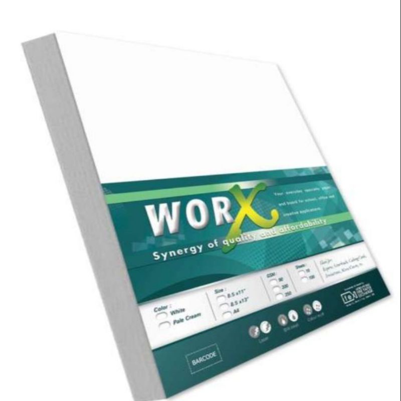 Worx Paper Specialty board | Shopee Philippines
