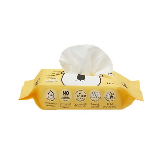 Baby Moby Water Wipes (20 sheets) | Shopee Philippines