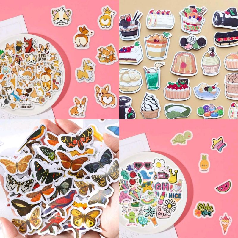 3 PCS. Random Design Stickers (Choose Variation) | Shopee Philippines