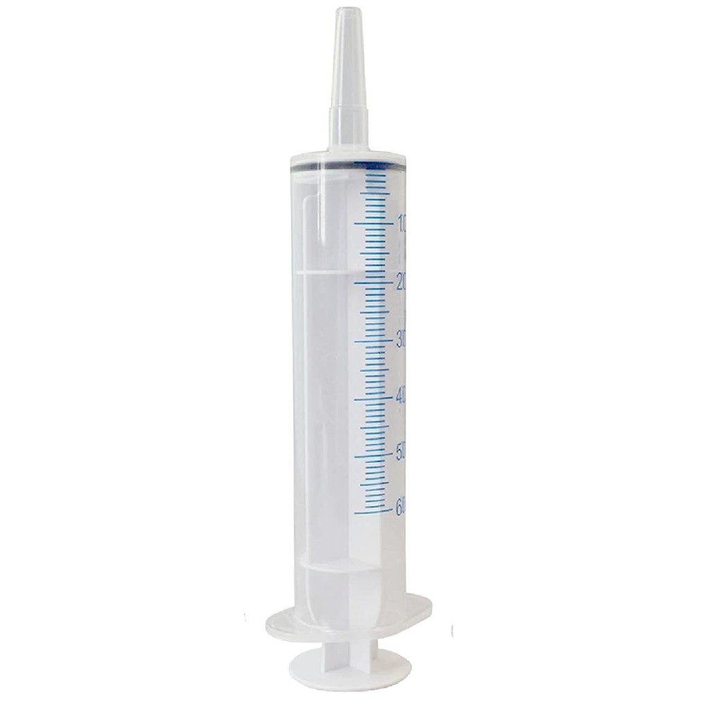60 ml REUSABLE Food Syringe Basik Enteral Feeding Cath Tip 60cc ...