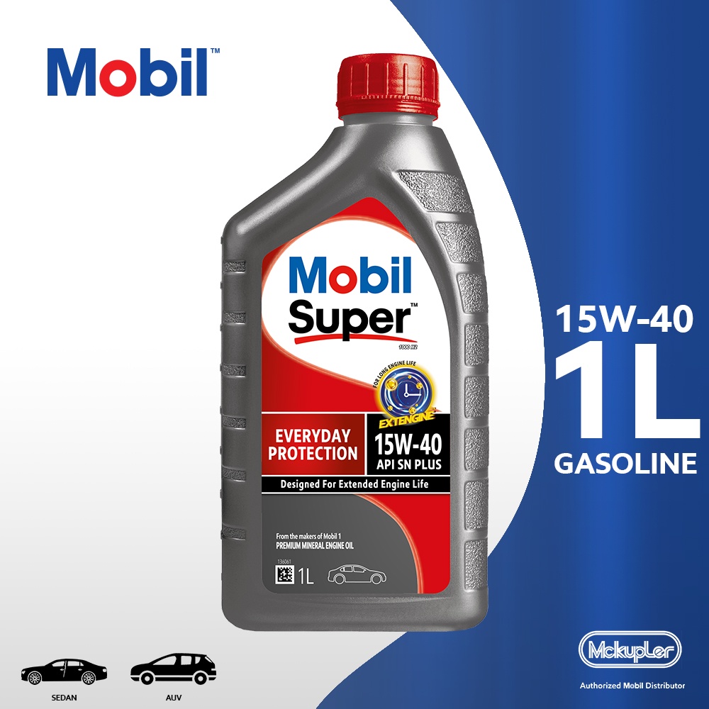 [CLEARANCE SALE] Mobil Super 1000 15W-40 Multigrade Engine Oil 1 Liter ...