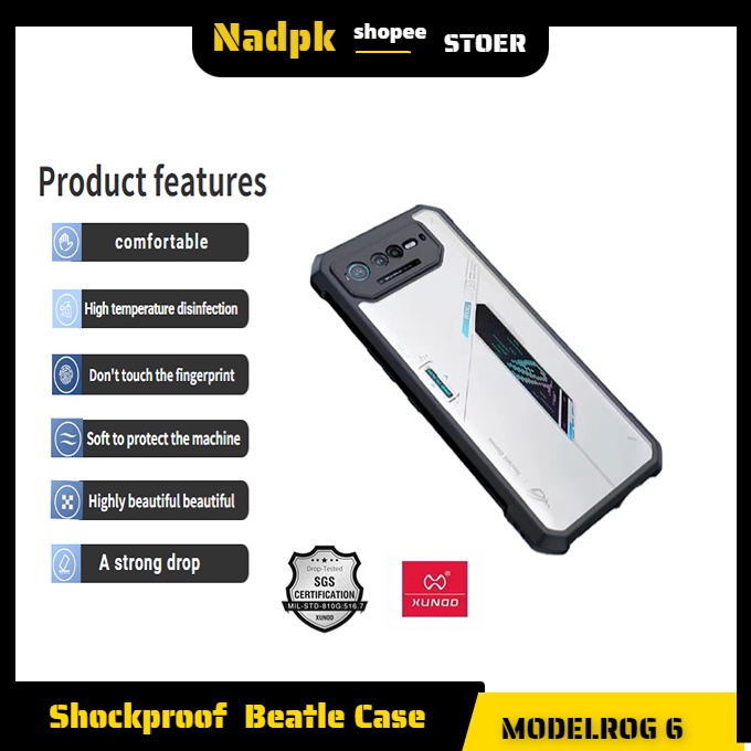 ASUS ROG 6 / ROG 6 Pro xundd Beatle series Airbag protection phone case | Shopee Philippines