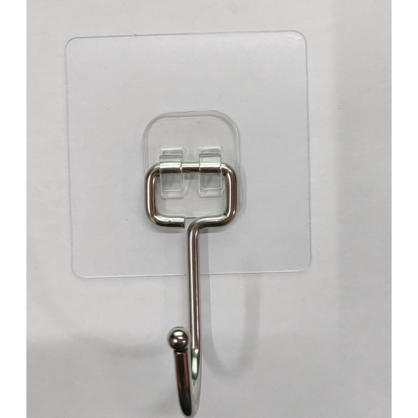 Strong Hook Super Thick Stainless Steel Hook Self Adhesive Wall Hook ...